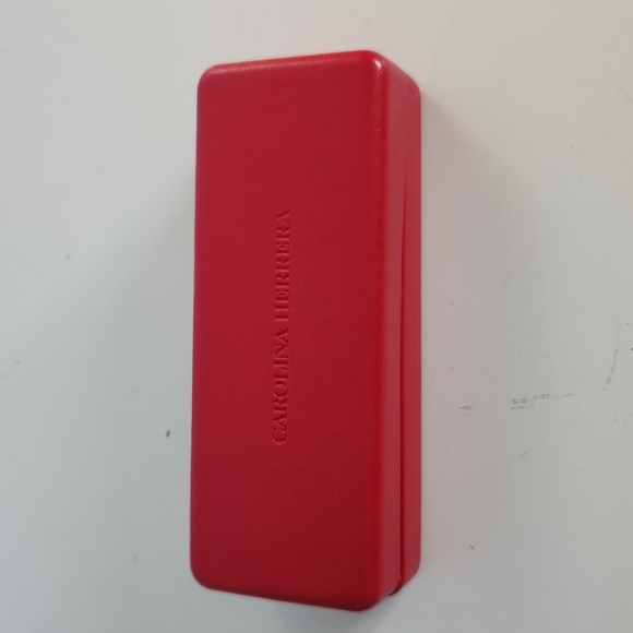Carolina Herrera | Accessories | Carolina Herrera Red Glasses Case ...